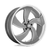 Us Mag 1Pc U130 Bullet 22X11 5X127 18Et 78.1Cb Textured Gun Metal With ...