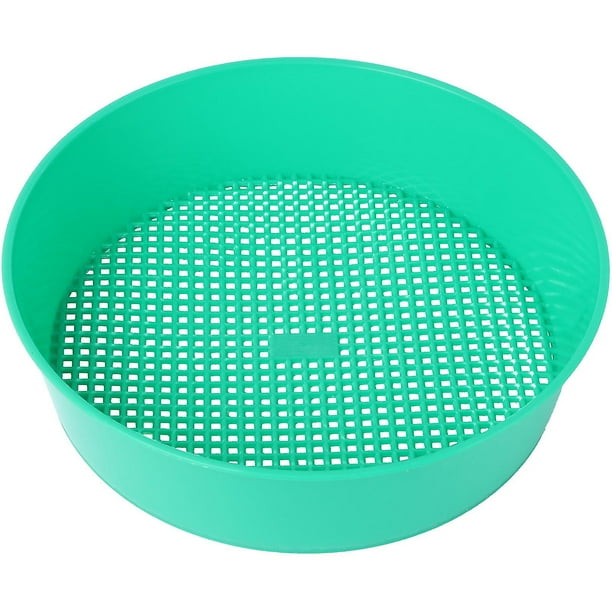 Plant Tools Soil Sieve Soil Riddle Garden Stone Sieve Plastic Sieve ...