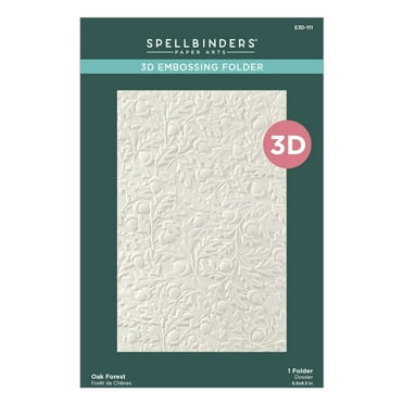 Spellbinders Platinum 3D Embossing Plate-6"X8.5" - Walmart.com