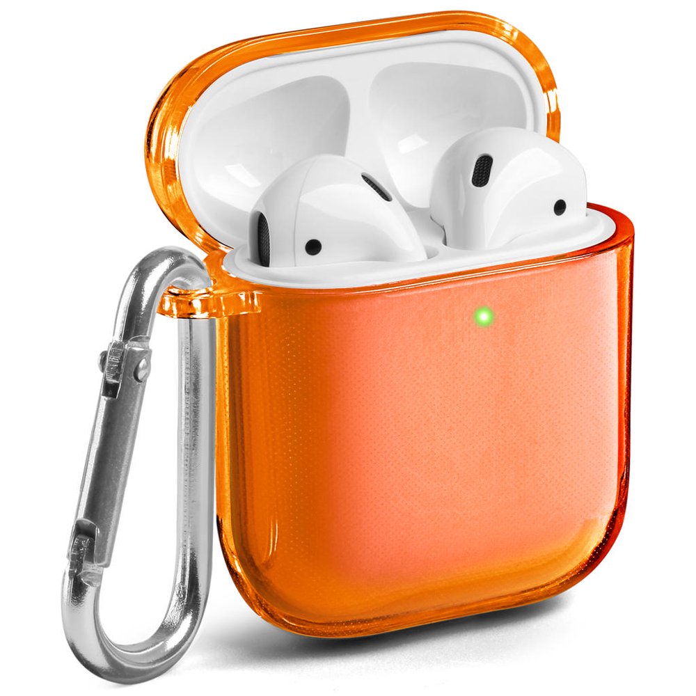 AirPods Case [Front LED Visible], GMYLE TPU Protective Shockproof ...