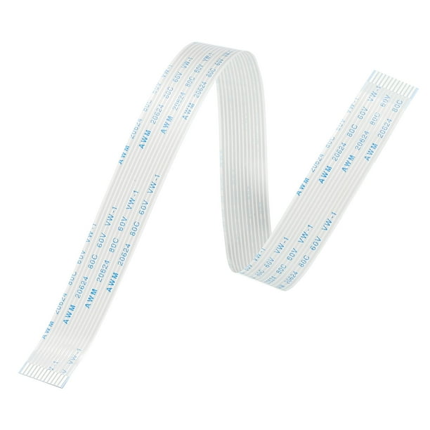 Uxcell Flexible Flat Cable Extension Cables 12 Pins 1.0mm Pitch 300mm A ...
