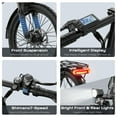 AIRWEST 20" Foldable Electric Bike for Adults, Compact Commuter ebike ...