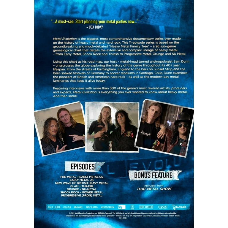 Heavy Metal Genealoy Chart