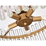 The Lighting Store Casandra Modern 5-light Ceiling Fixture, Brushed ...