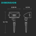 Malibu 18 Watt LED Low Voltage Landscape Floodlight with Optimal Range ...