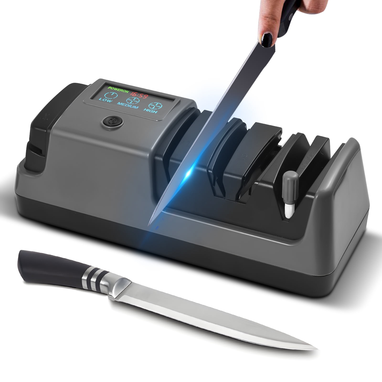 Click here for Amdohai 4 In 1 Electric Knife Sharpener 3 Rotation... prices
