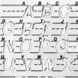 School Rite Manuscript Handwriting Templates, Transitional Uppercase ...