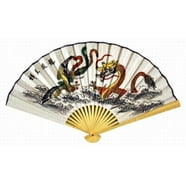 KUNG FU METAL FIGHTING FAN 14.75" OVERALL - Black - Walmart.com