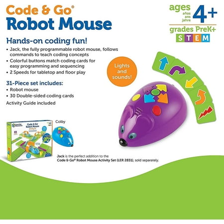 Learning Resources Code and Go STEM Robot Mouse-- | Walmart Canada