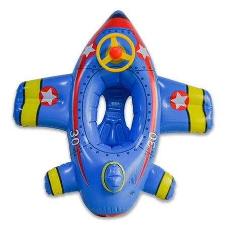 Airplane-shaped Pool Floats Kids Airplane Pool Float Kids Inflatable ...