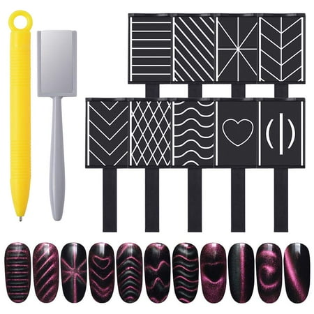 Magnet Plate Wand Board Nail Art Tool for DIY Magic 3d Magnetic Polish ...