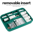 1 pack of plastic household first aid kit, family medicine storage ...