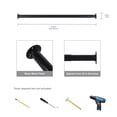Better Homes & Gardens 33–60" Steel Adjustable Closet Rod for Adult ...