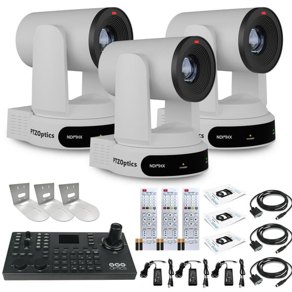PTZOptics Move SE SDI/HDMI/USB/IP PTZ Camera with 30x Optical Zoom ...