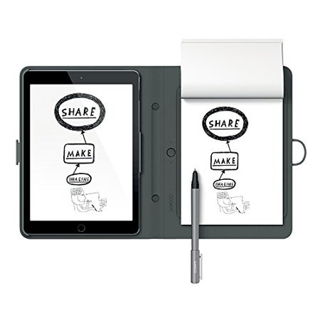 Wacom Bamboo Spark Smart Folio Digital Ballpoint Pen with Snap-Fit for ...