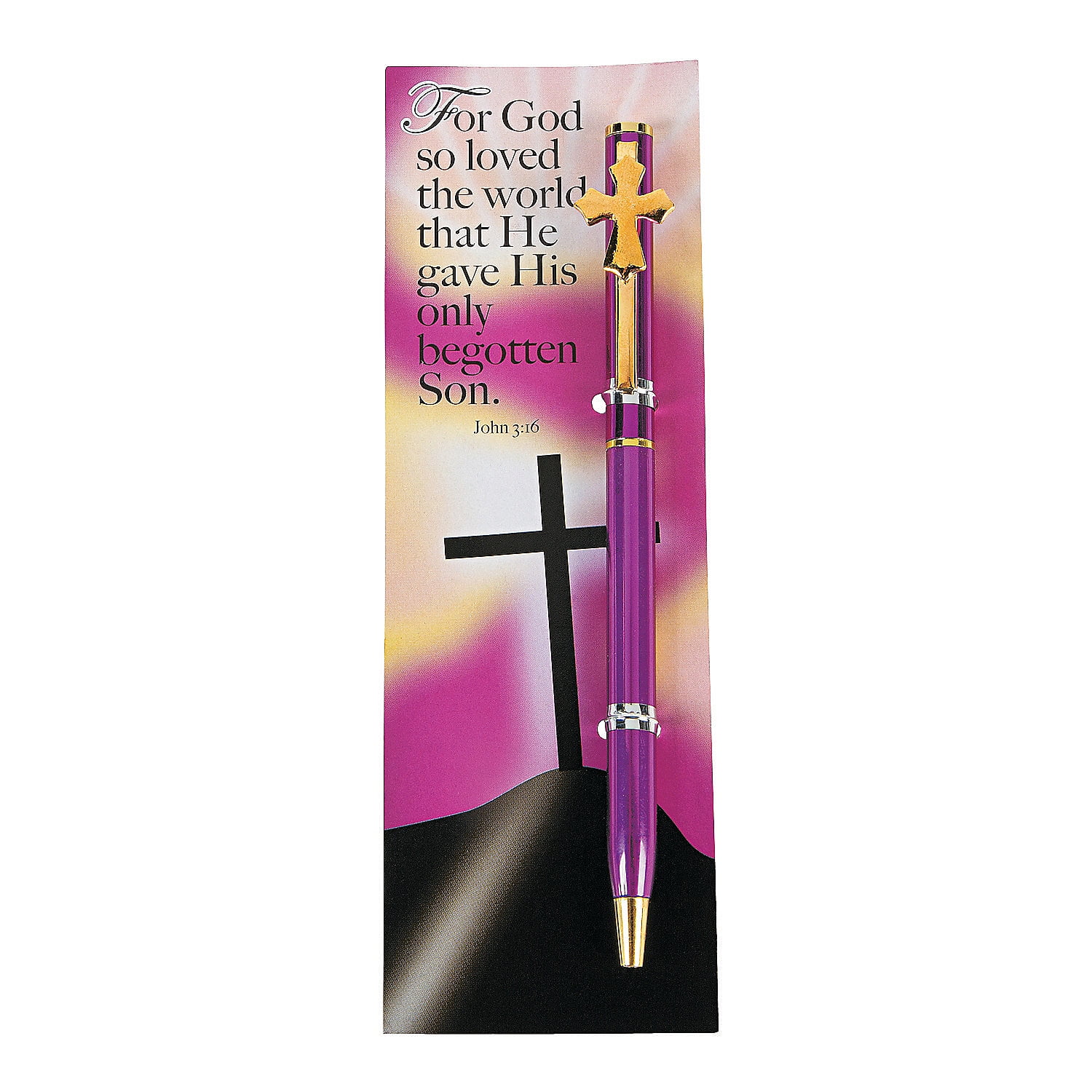 Easter Religious Pen & Bookmark Sets - Stationery - 12 Pieces - Walmart.com
