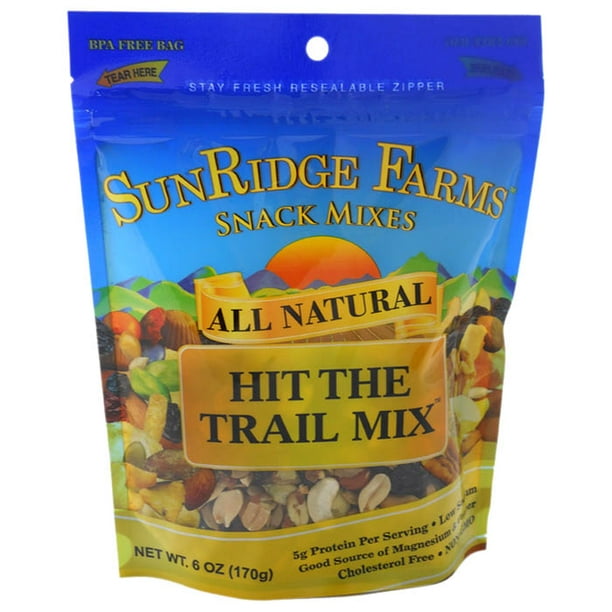 SunRidge Farms SunRidge Farms All Natural Hit The Trail Mix, 8 oz ...