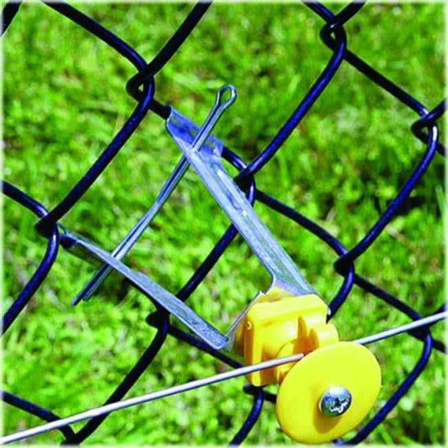 Zareba 10-Pack Yellow Chain Link Insulator - Walmart.com