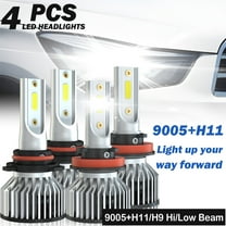 9005 H11 LED Headlight Bulbs For Chevy Colorado 2015 2016 2017 2018 ...