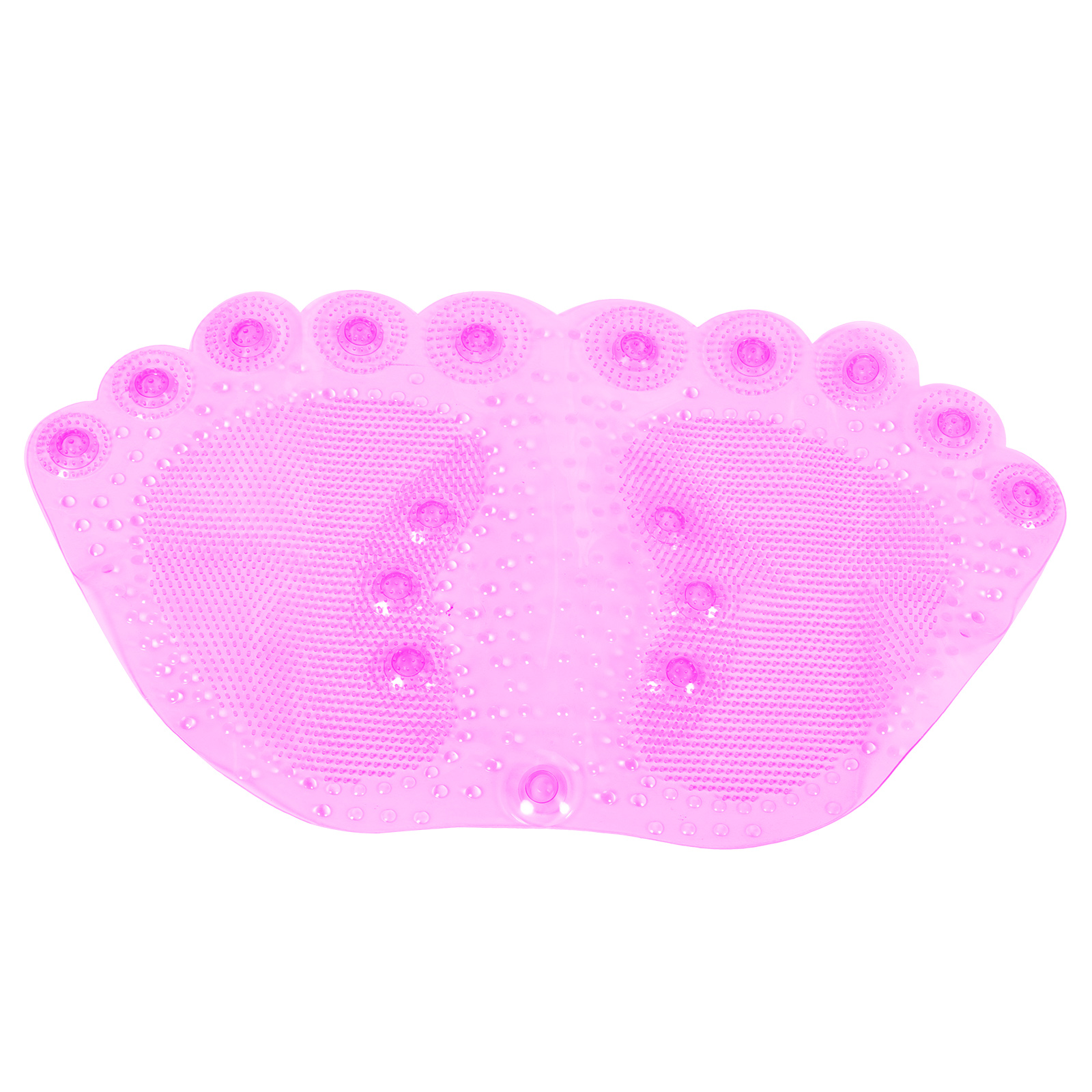 Foot Mat Pad Shower Scrubber Floor Massager Cup Bathroom Washer Pvc ...