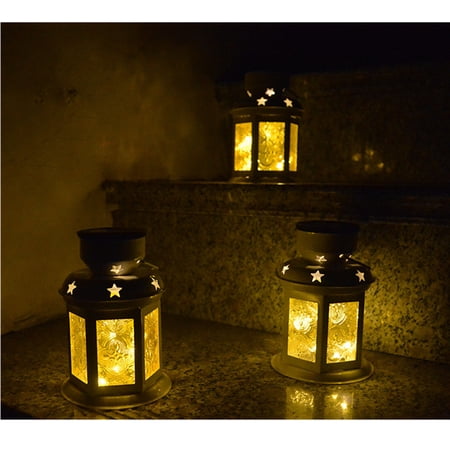 Volkmi 1 Metal LED Solar Wind Light Outdoor LED Patio Garden Decoration ...
