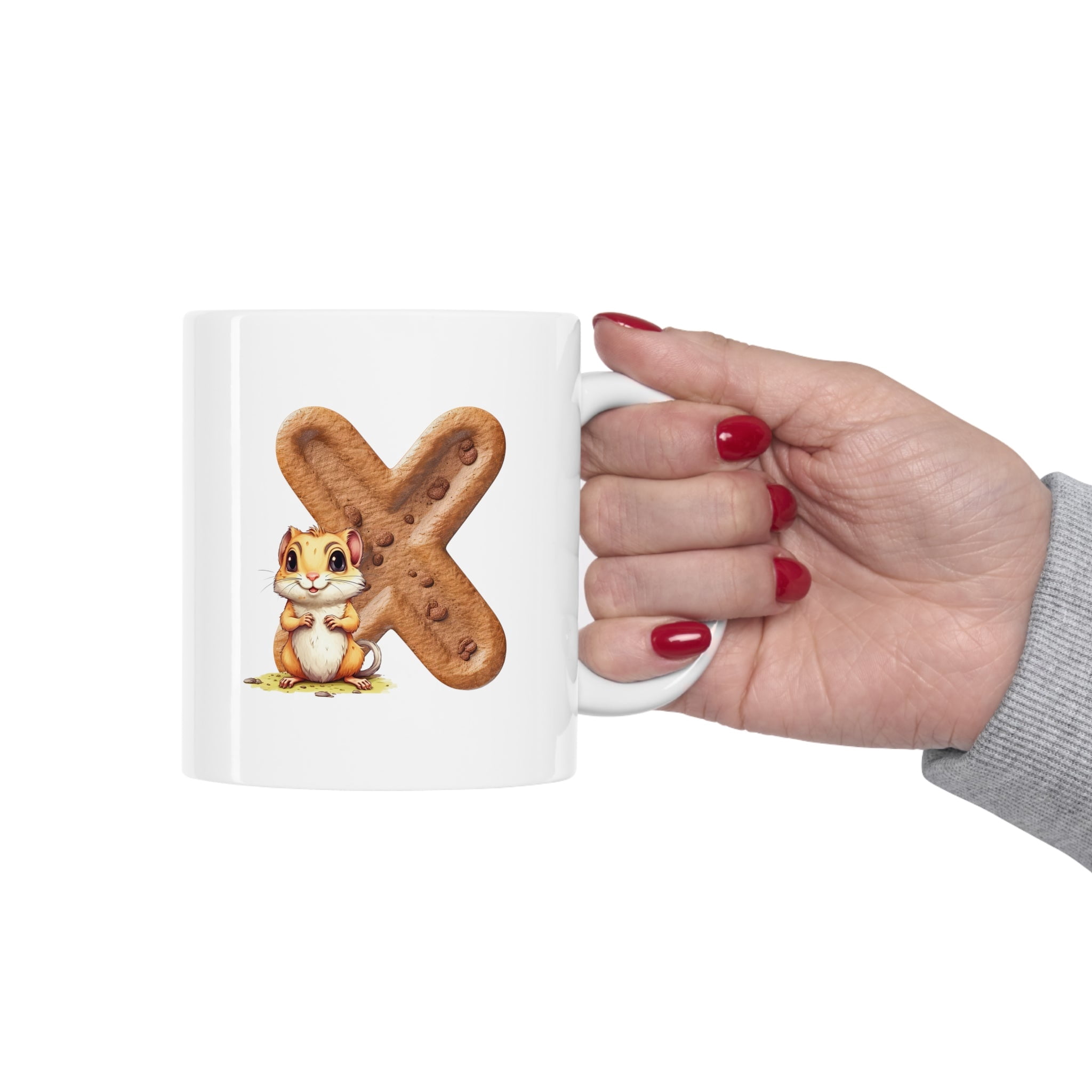 Super Cute Animal Alphabet Letter X | Ceramic Mug 11oz - Walmart.com