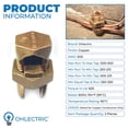 OHLECTRIC High Conductivity Hex Head Split Bolt Connectors, Reliable ...