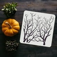 Tree Stencil with Branches 11.8x11.8inch Reusable Tree Drawing Stencil ...