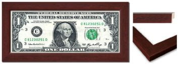 Business First Dollar Frame - Brown Wood - Walmart.com