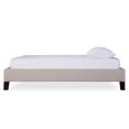 Florida Upholstered Traditional Bed Frame in Pebble Beach, Queen or ...