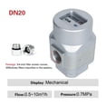 Compact Natural Gas Flow Meter Digital Gas Flow Meter High Precision ...