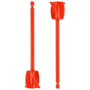 Pcapzz Epoxy Mixer Attachment Reusable Plastic Paint Mixer Paddle Mixer ...