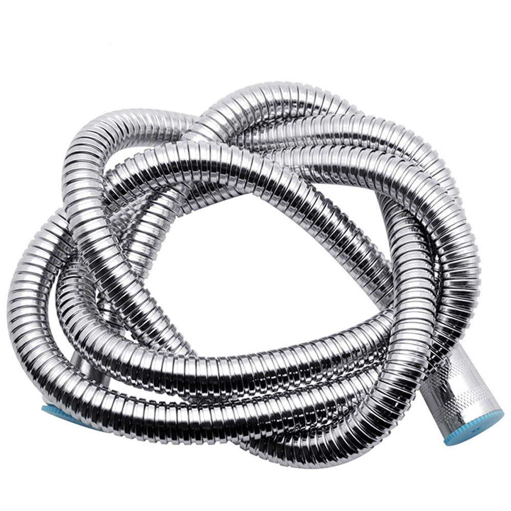 Extra long plated tube Hand held shower hose with solid brass nut ...