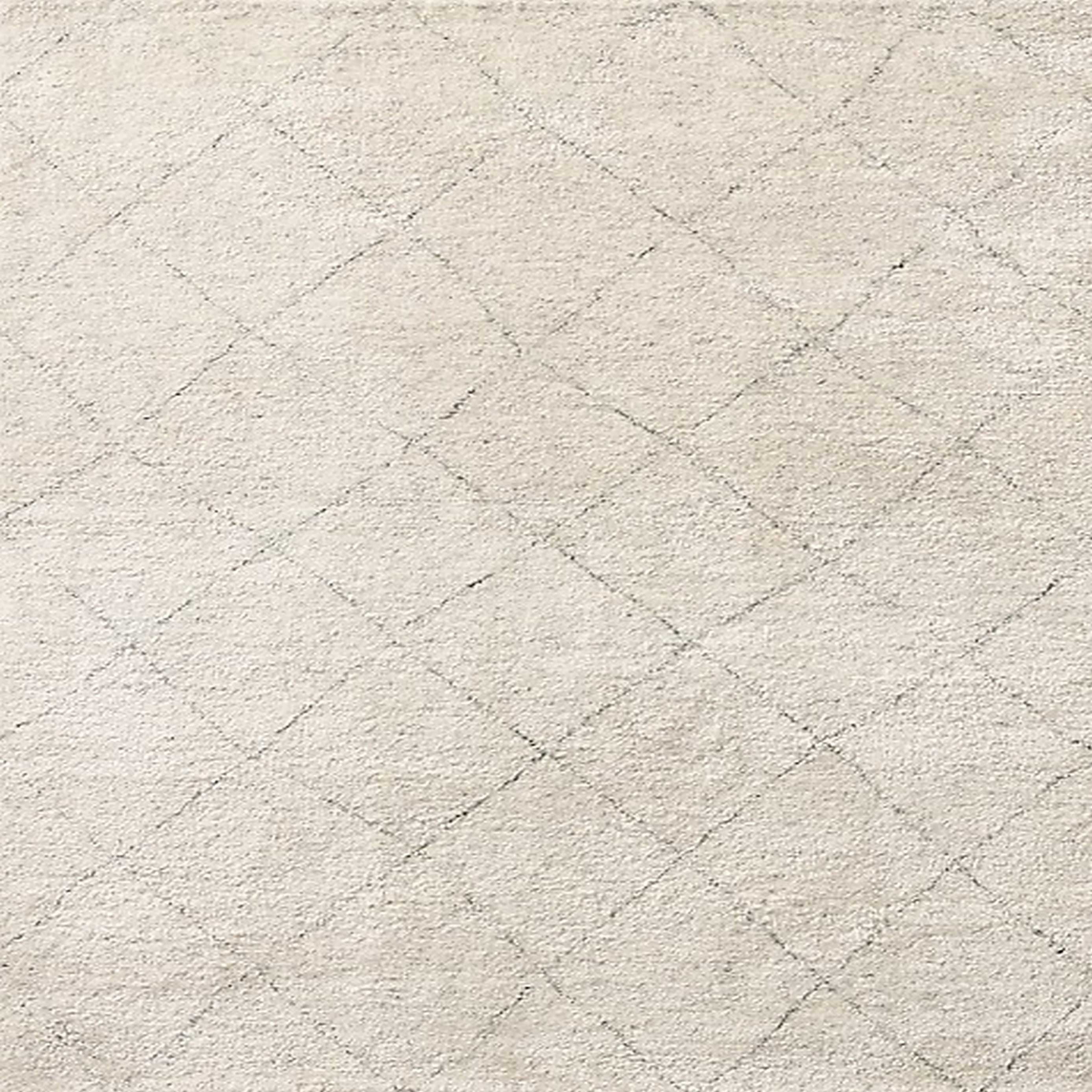 Ahgly Company Indoor Square Mid-Century Modern Desert Sand Beige Solid ...