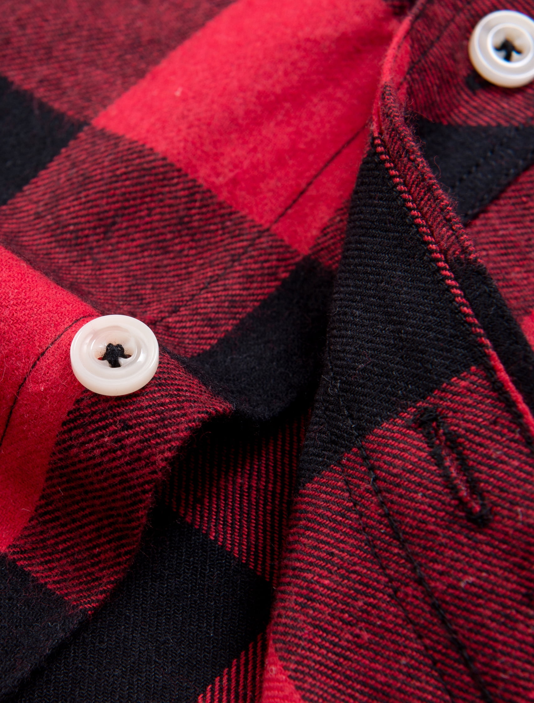 Men's Red Plaid Flannel Shirt - Casual Regular Fit in Nepal at NPR 4989 ...
