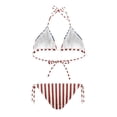 Binienty American Flag Faded Effect Swimwear for Beachwear Spa ...