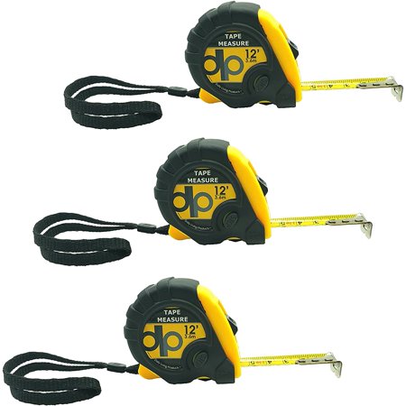 ZMLEVE Small Tape Measure 3-Pack - Measurement Tape with Standard ...