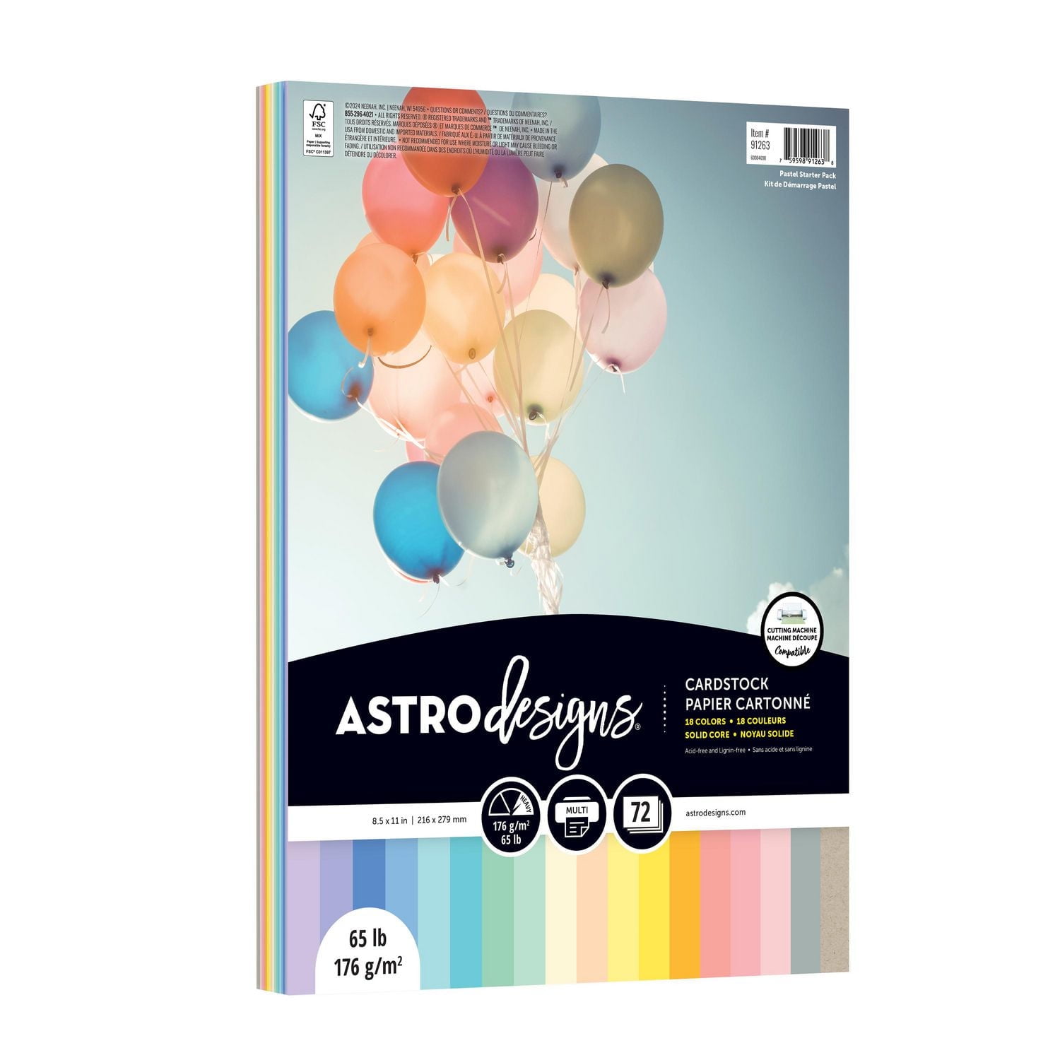 Click here for Neenah Astrodesigns Pastel Starter Pack Cardstock prices