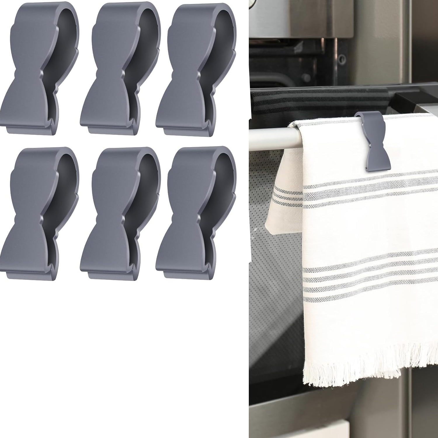 Click here for Kettion 6pcs Towel Clips For Kitchen  Hand Towel C... prices