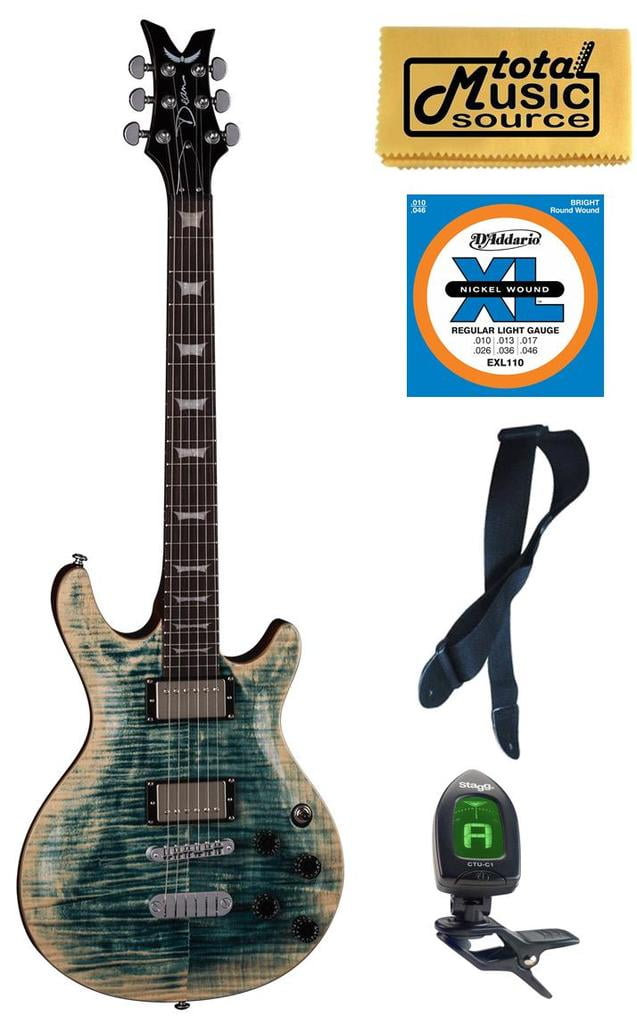 Dean ICON FM FD PACK Icon Solid-Body Electric Guitar, Faded Denim ...