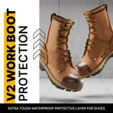 Tuff Toe V2 Heavy Duty Boot Guard Protector | Waterproof Non-Slip Sole ...