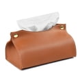 Modern Rectangular Tissue Box Cover, Decorative Desktop Facial Paper ...