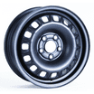 RTX 15x6 Black Steel Wheel 5x4.5 (45mm), Steel Wheels, Load Range 625kg ...
