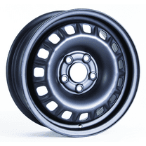 RTX 15x6 Black Steel Wheel 5x4.5 (45mm), Steel Wheels, Load Range 625kg ...