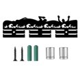 Acrylic Medal Holder Medals Display Hanger Rack with Hanger Hooks Medal ...