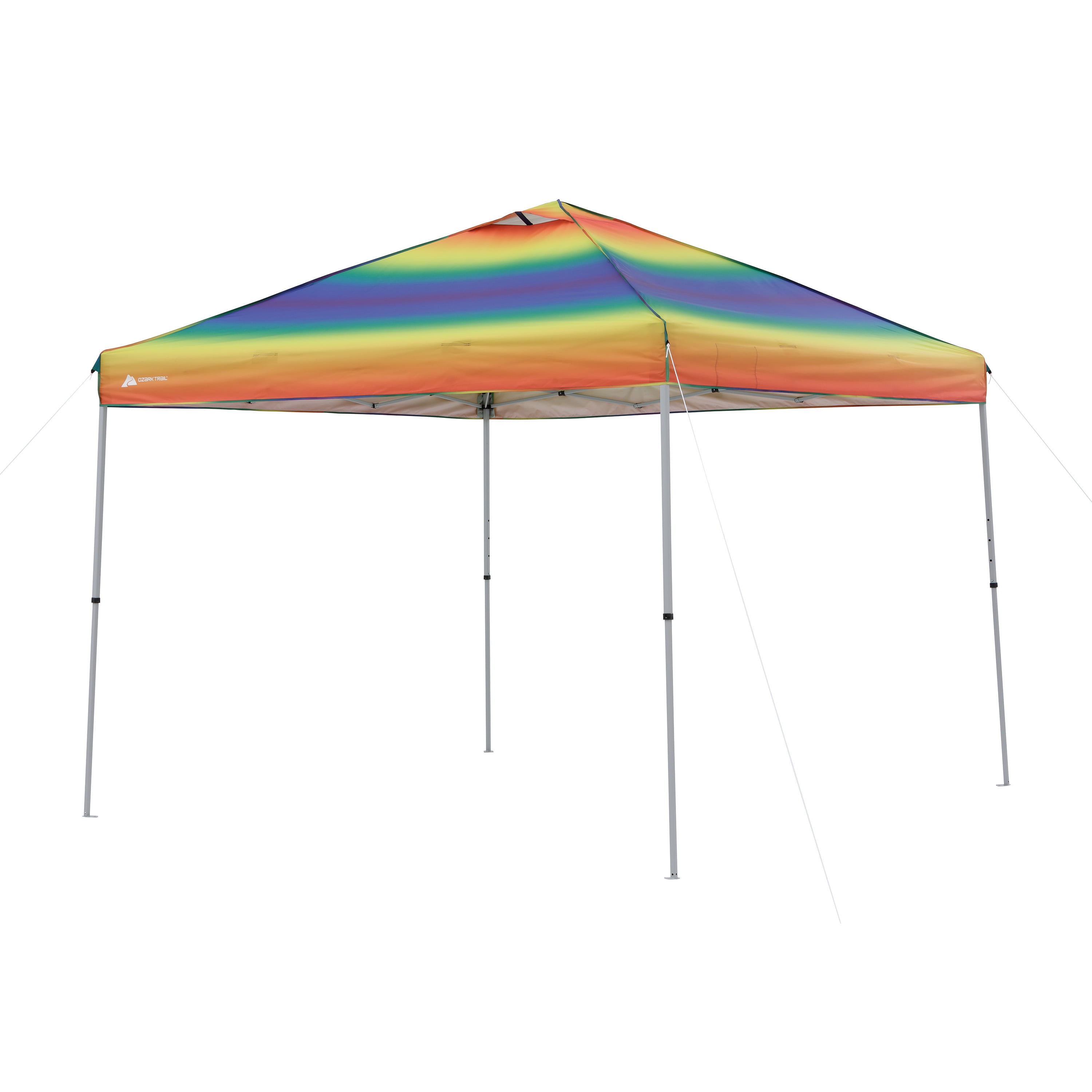 Ozark Trail 10' x 10' Simple Push Straight Leg Canopy (100 Sq. ft ...