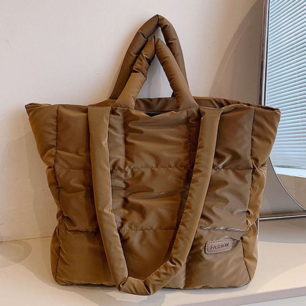 Click here for Yening Cotton Padded Shoulder Bag For Women Puffer... prices