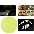 10pcs Adhesive Reflective Tape Warning Motorcycles Sticker Reflective ...