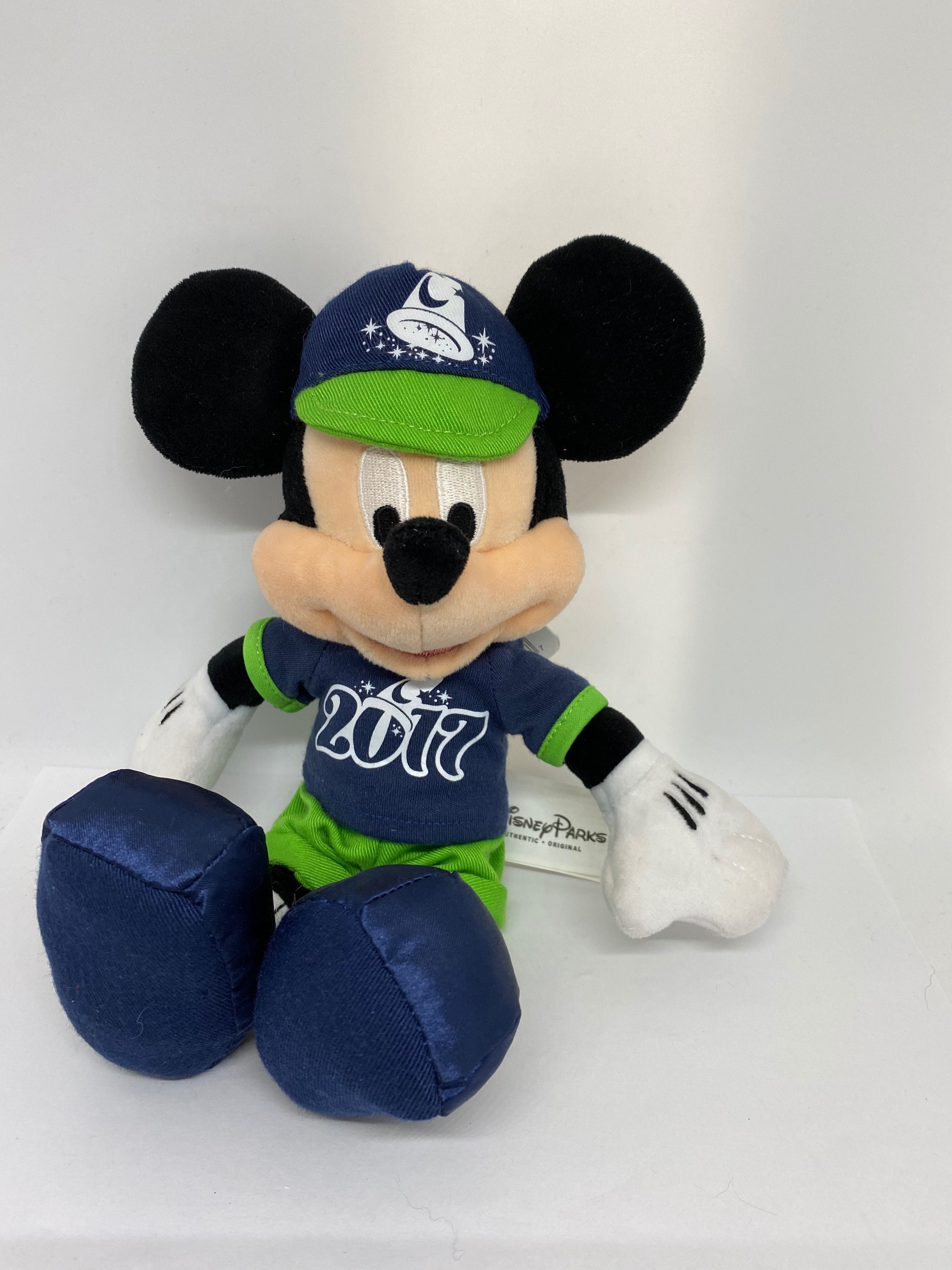 Disney Parks 2017 Mickey Mouse Small Plush New with Tag - Walmart.com