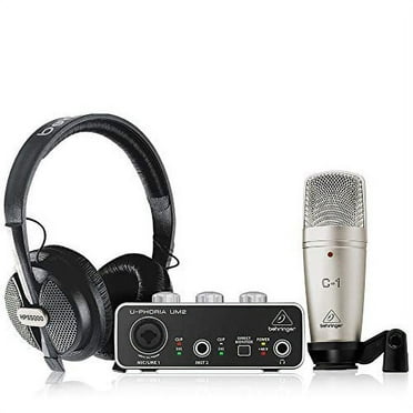 Behringer C-4 2 Matched Diaphragm Studio Condensor Microphones ...